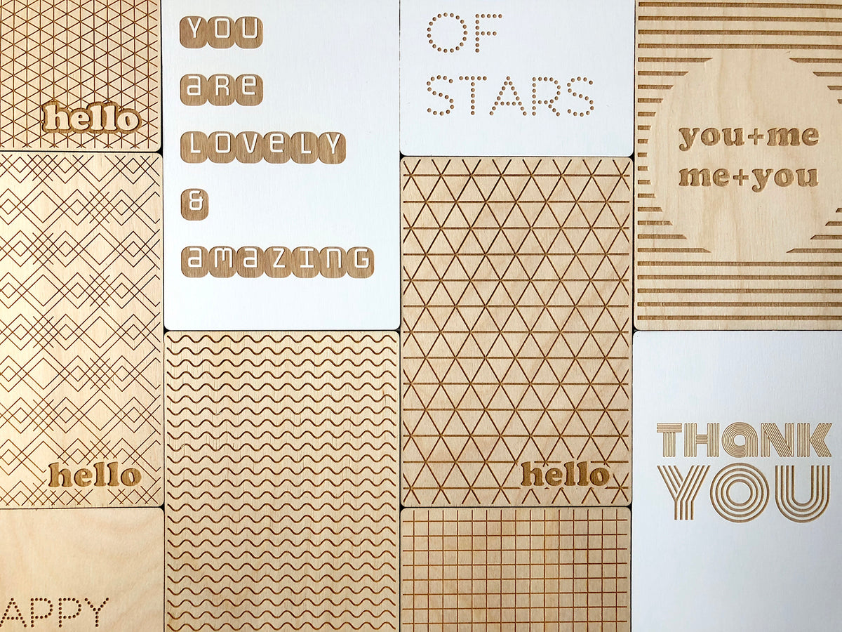 Wood Cards – So Very Lovely