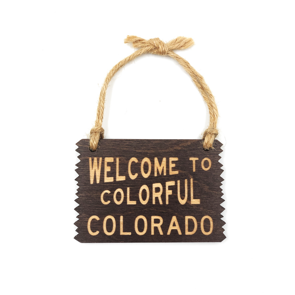 Welcome To Colorful Colorado, 4" Mini Sign – So Very Lovely